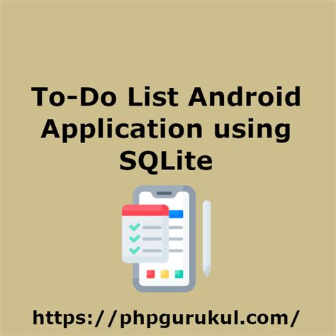 To Do List Android Application Using Sqlite Project Report For Final