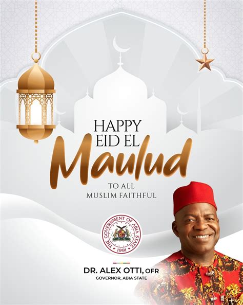 Alex On This Occasion Of Eid Al Maulud I Extend My Heartfelt