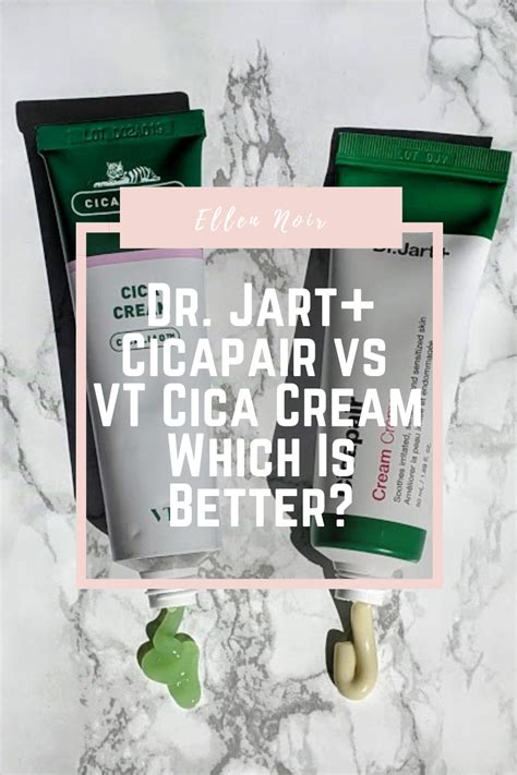 Dr. Jart+ Cicapair vs VT Cica Cream | Which Is Better? | Fragrance free ...