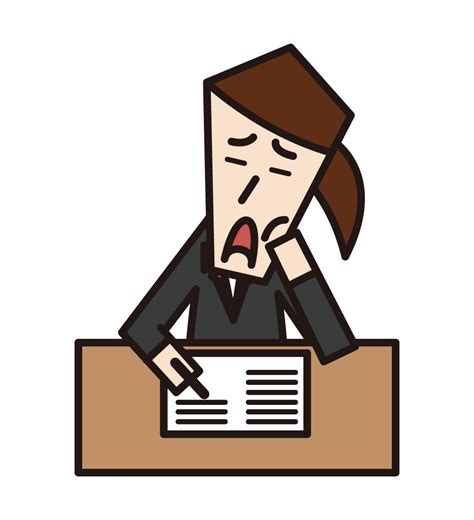 여고등학생과 중학생이 손을 들어 질문을 하는 모습 무료 일러스트 소재집 Kukukeke