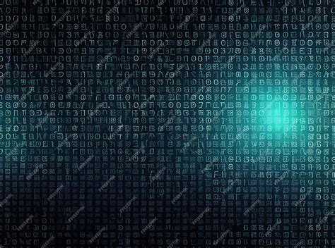 Premium Ai Image A Computer Screen With Binary Code And Numbers