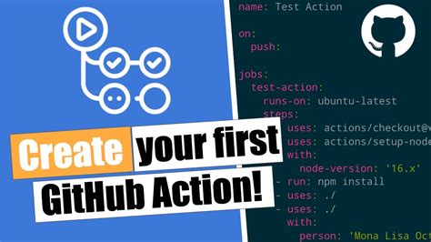 Create Your First Github Action Youtube