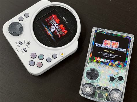 Rare 2001 Ps1 Controller Modded Into A Quirky Playstation Handheld Emulator Yanko Design