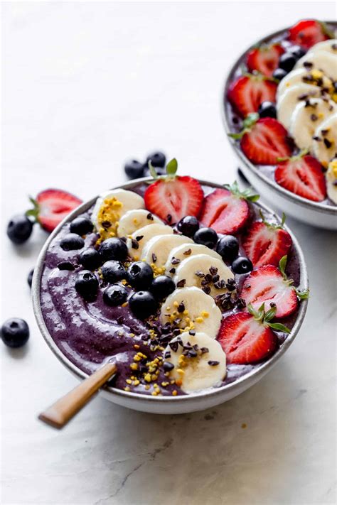 Paleo And Vegan Acai Bowl The Movement Menu