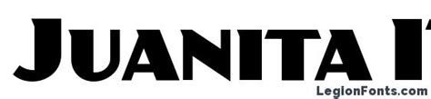 Juanita ITC Font Download Free LegionFonts