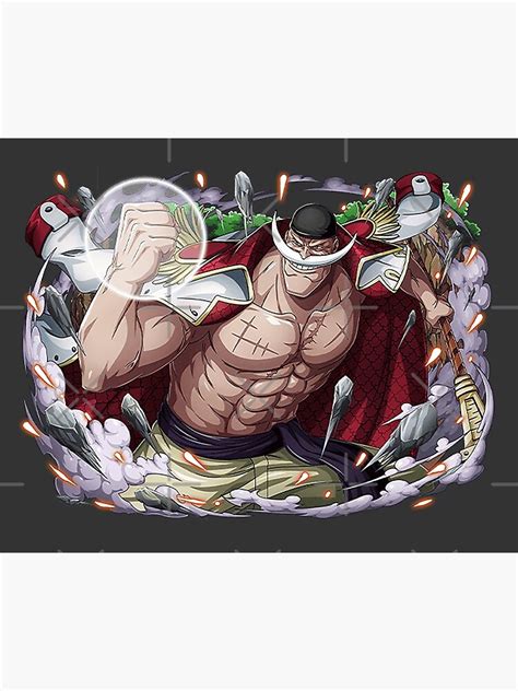Edward Newgate Aka Whitebeard From One Piece Poster For Sale By