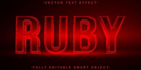 Premium Vector Red Luxury Shiny Ruby Vector Fully Editable Smart