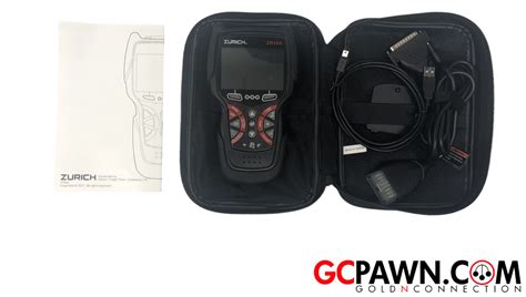 ZURICH ZR15S OBD II CODE READER WITH ACTIVE TEST AND FIX ASSIST Property Room