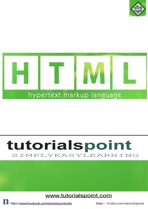 Html Tutorial Tutorialspoint Simplyeasylearning Tutorialspoint N