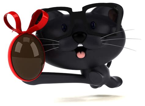 Premium Photo Fun Cat Animation