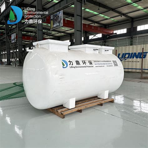 Rural Sewage Treatment Frp Buried Integrated Sewage Treatment Equipment