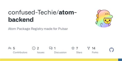 Github Confused Techieatom Backend Atom Package Registry Made For