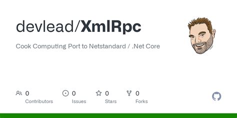 Github Devleadxmlrpc Cook Computing Port To Netstandard Net Core