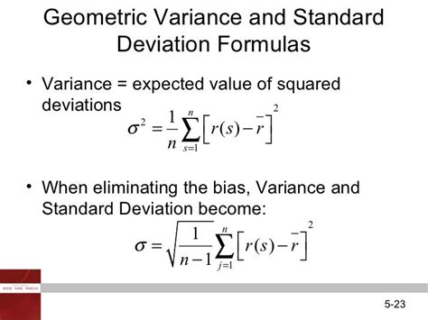 Standard Deviation Formula For Geometric Distribution At Matt Torres Blog