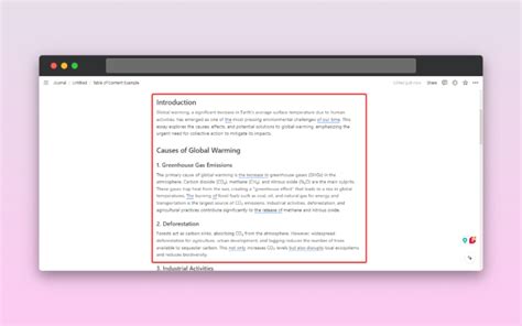 How To Add Table Of Content In Notion Notion Tour