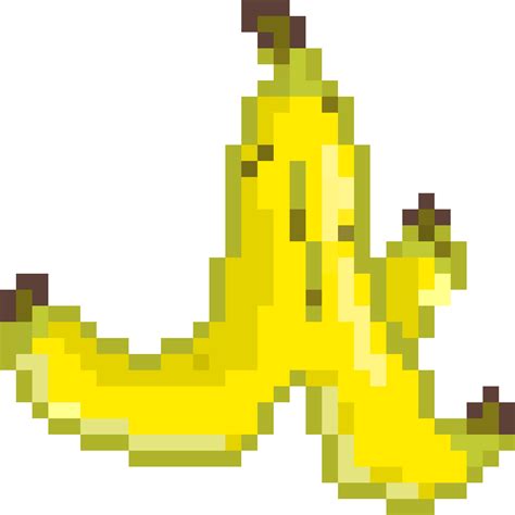 Pixilart Banana Peel By Carlap456