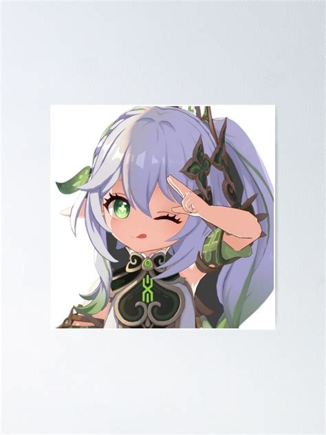 Kusanali Nahida Genshin Impact Poster For Sale By Stvvpy Redbubble