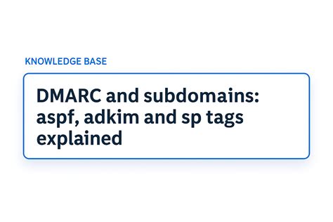 Resolving The Issue Of Dmarc Policy Not Enabled