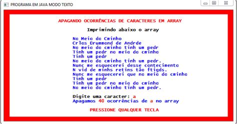 Samuel Lima Programador C C Java Array Pesquisando E Apagando