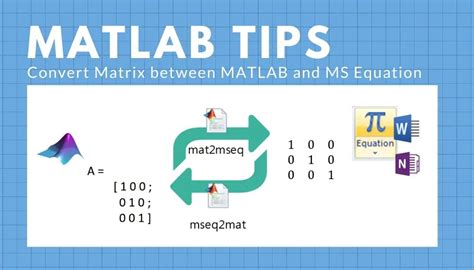 Matrix Conversion Between Matlab And Microsoft Equation Editor Chris
