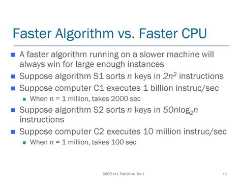 Csce 411 Design And Analysis Of Algorithms Ppt Download