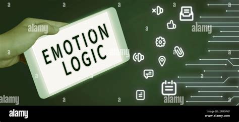 Handwriting Text Emotion Logic Internet Concept Heart Or Brain Soul Or