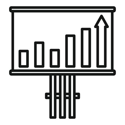 Success Banner Graph Icon Outline Style 14499065 Vector Art At Vecteezy