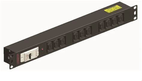 Analog Single Phase Iec Power Distribution Units Pdu6515 Standard Rack Mount Power