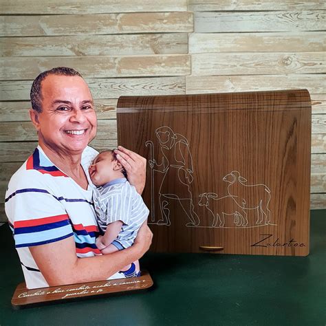 Presente Personalizado Mãe Avó Tio Decoração Elo7