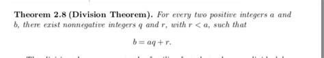 Solved Please Prove This Theorem For Me As Stated In The
