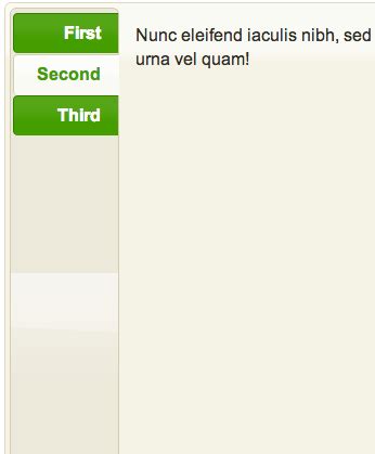 Html Left Vertical Tab In Jquery Mobile Stack Overflow