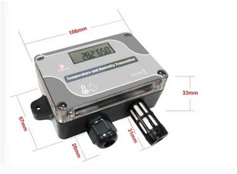 Temperature And Humidity Sensor With Lcd Display And Modbus Rs Output At Piece In Navi