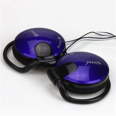 Generic Stereo Earphone Subwoofer Headphone Ear Hook Headset Mm For Mobile Phone Headset