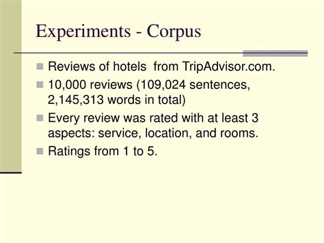 Ppt A Joint Model Of Text And Aspect Ratings For Sentiment Summarization Powerpoint