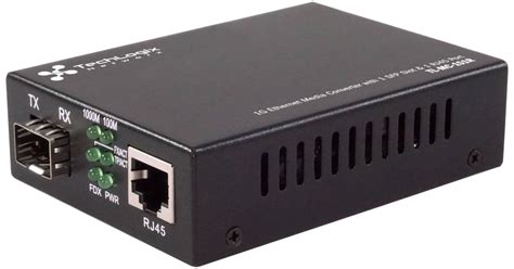 Lynn Tl Mc 1s1r Techlogix 1g Ethernet Media Converter Tl Mc 1s1r