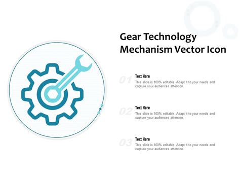 Gear Technology Mechanism Vector Icon Ppt PowerPoint Presentation Model Example