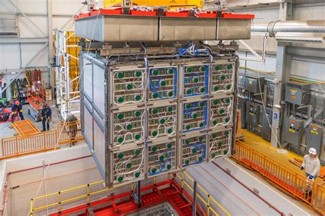 With Columbias Help A Fermilab Particle Detector Spots Neutrinos