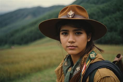 Premium Ai Image World Scouts Day