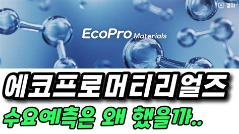 에코프로머티리얼즈 공모주 청약 전 마지막 체크 ㅣ 저조한 수요예측 결과 Youtube