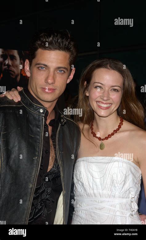 Los Angeles Ca April 12 2004 Actor James Carpinello And Actress Amy