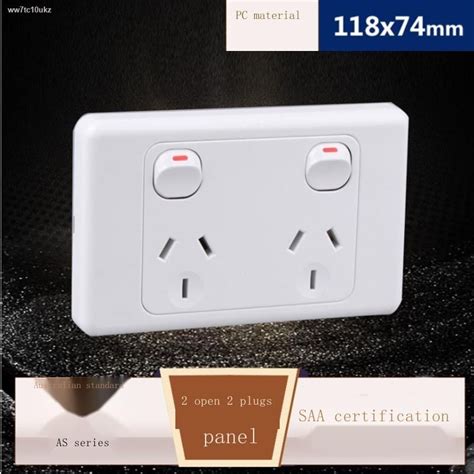 Australian Standard Socket With Switch Australian Style Australian Standard Wall Socket Panel