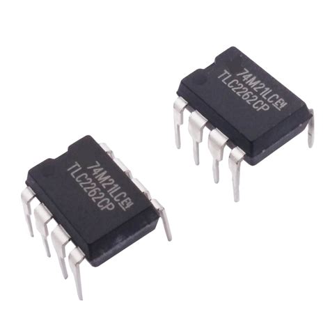 2pcs Tlc2262cp Tlc2262 Dual Op Amp Ic Dip 8 Ebay