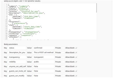 How To Make JSON Body Parameters Optional APIs Bubble Forum
