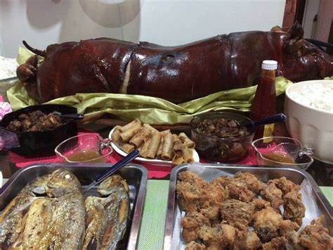 Birthday Party Filipino Foods