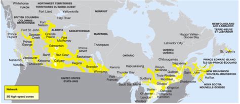 Network Coverage Maps Bell Vs Telus Vs Fido Vs Rogers Iphone In Canada