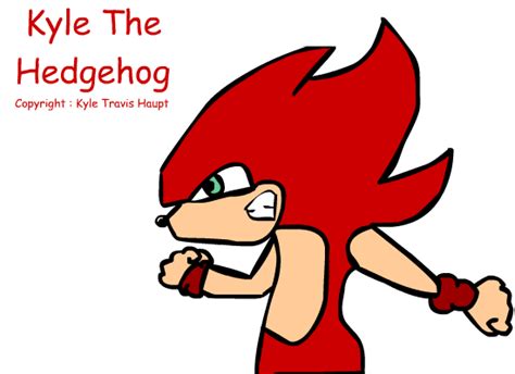 Kyle The Hedgehog By Kthonfire On Deviantart