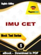 IMU CET Notes Study Materials Available Here Toppersexam