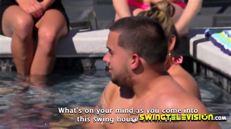 American Swingers Meet In An Open Swing House To Enjoy The Sexiest