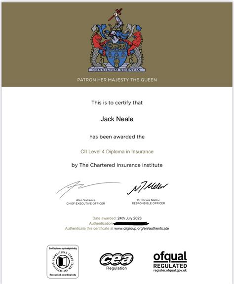 Jack Neale Dip Cii On Linkedin Took A Lot Longer Than It Should Have But Finally Got My Diploma