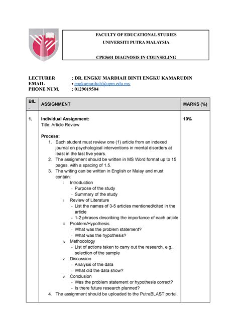 Upm Assignment Cover Page Andrew Alsop